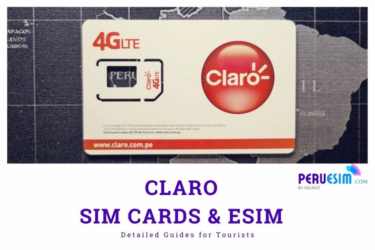 Claro SIM cards: Where to Buy & Prices for Peru Tourists 2025